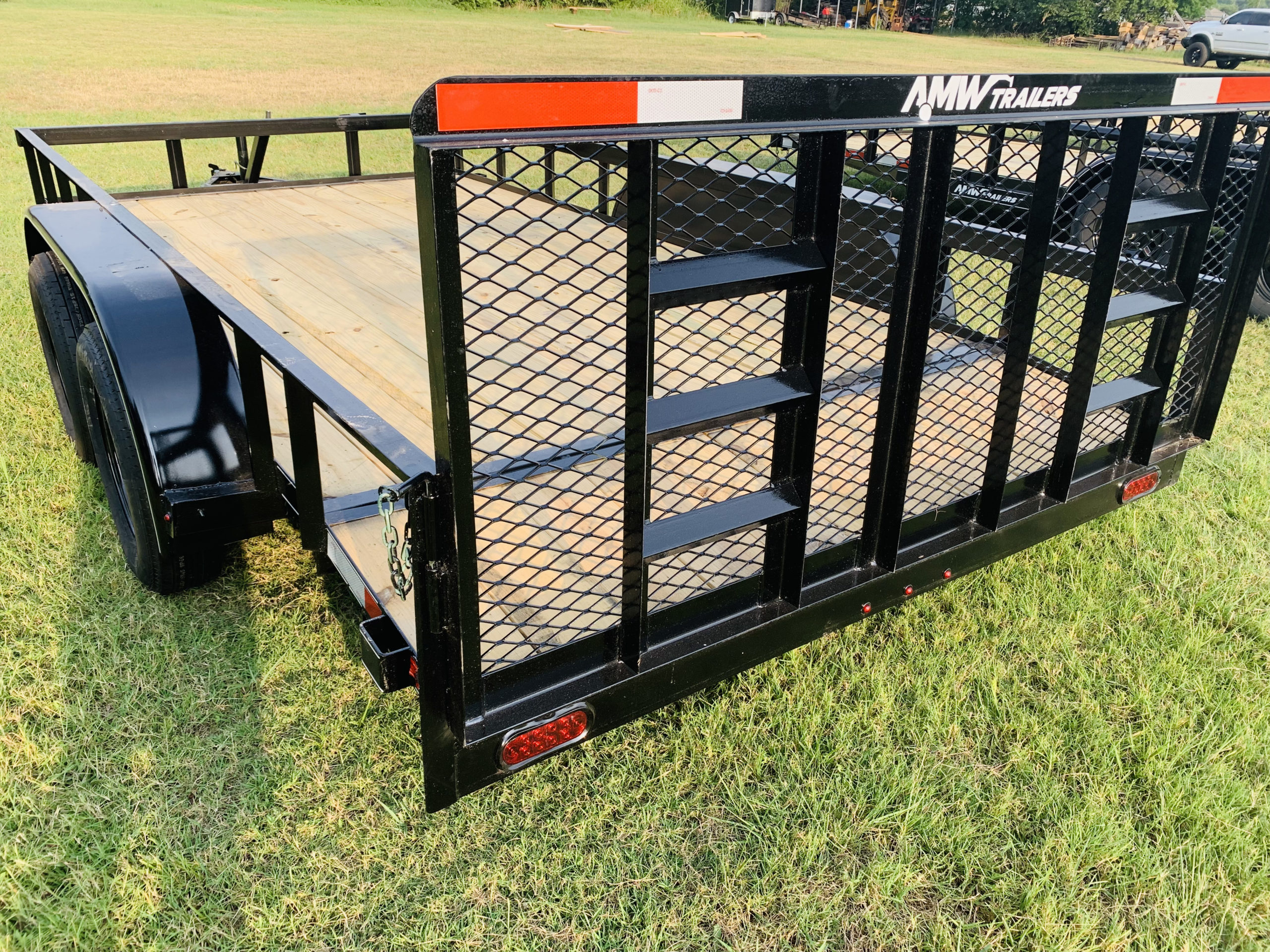14 Ft X 83 Utility Trailer With Dovetail And Gate Big Boss Trailers