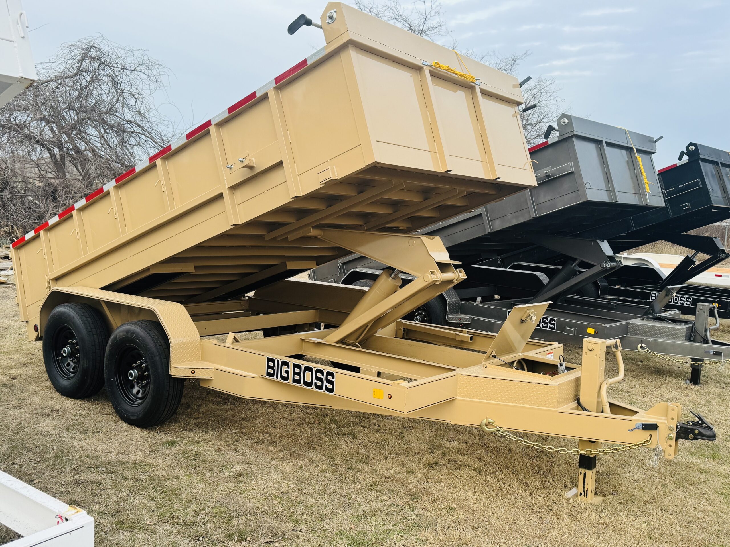 2025 BIG BOSS 14ft x 82” x 2ft HD 14k Dump Trailer - Big Boss Trailers ...